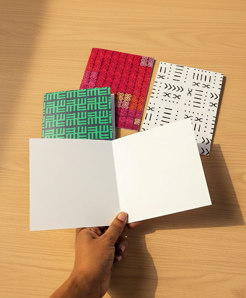 African Pattern Greeting Cards Set of 4 – Reflektion Design
