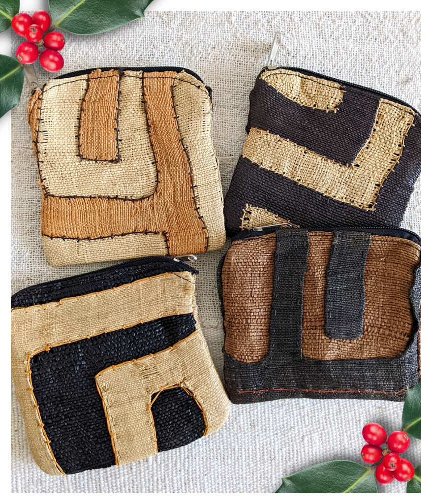 {Imperfections} Kuba Cloth Coin Purse – Reflektion Design