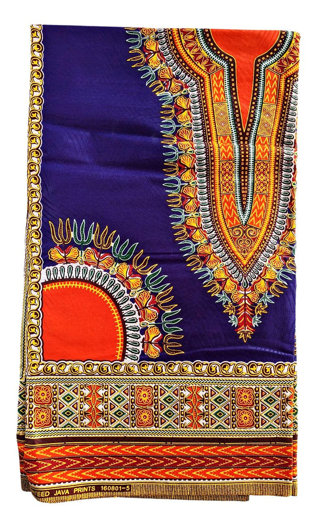 Purple Dashiki Ankara Fabric 2 Yards – Reflektion Design
